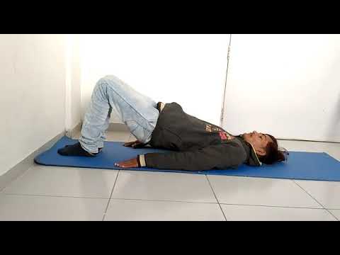 Crook Lying with Pelvis lifted (Derived Position from Lying) - YouTube