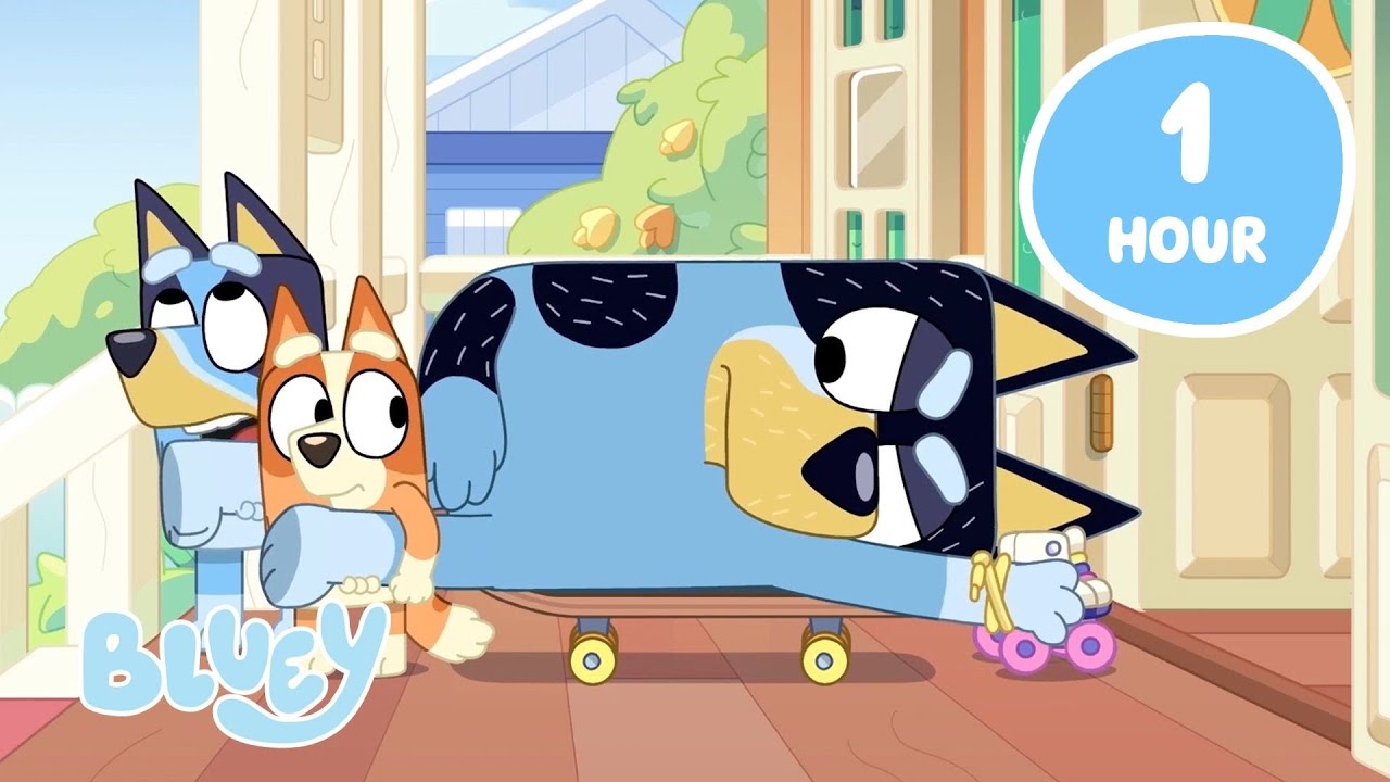 🔴LIVE: Bluey's Game Time with the Family | Fun with Bandit, Chilli ...