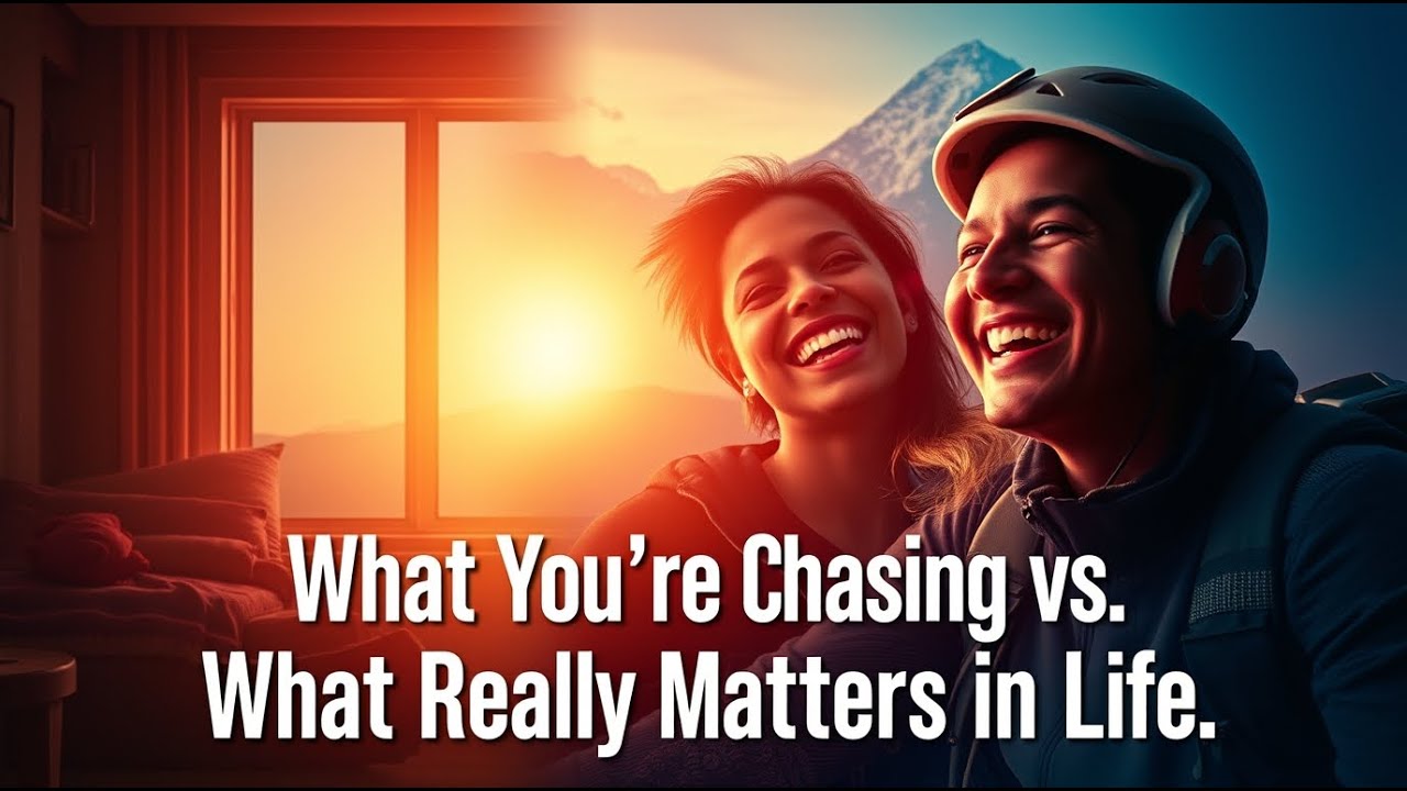 What You're Chasing vs. What Really Matters in Life - YouTube