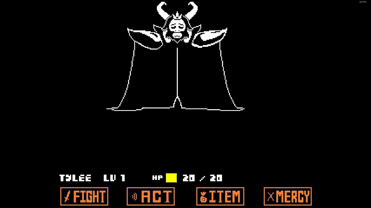 Undertale normal ending - YouTube