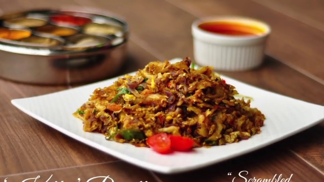 Kothu Parotta | 'Torn Paratha' Stir-fry | Recipes are Simple - YouTube