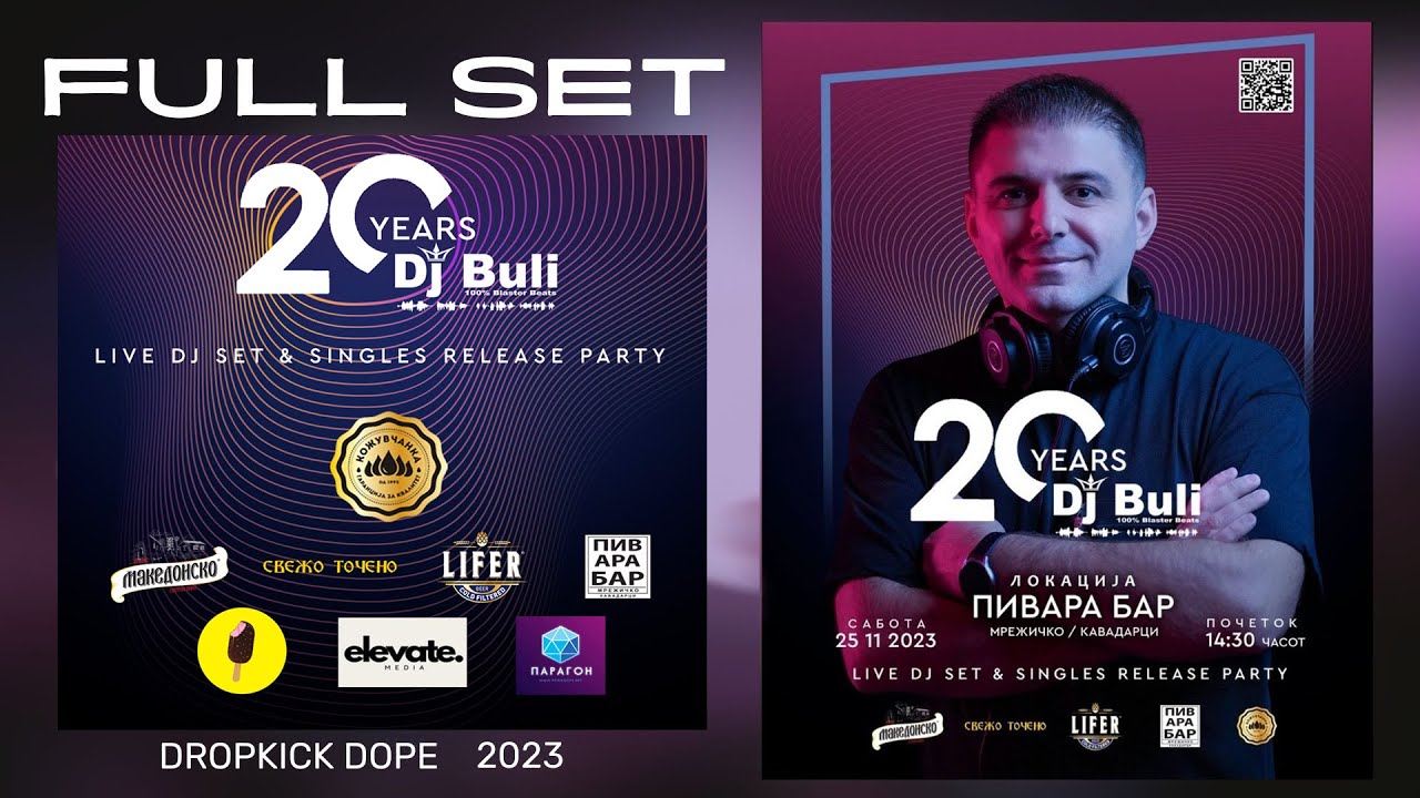 Dj Buli 20 years party live set at PIVARA BAR for @DropkickDope | Nashe ...