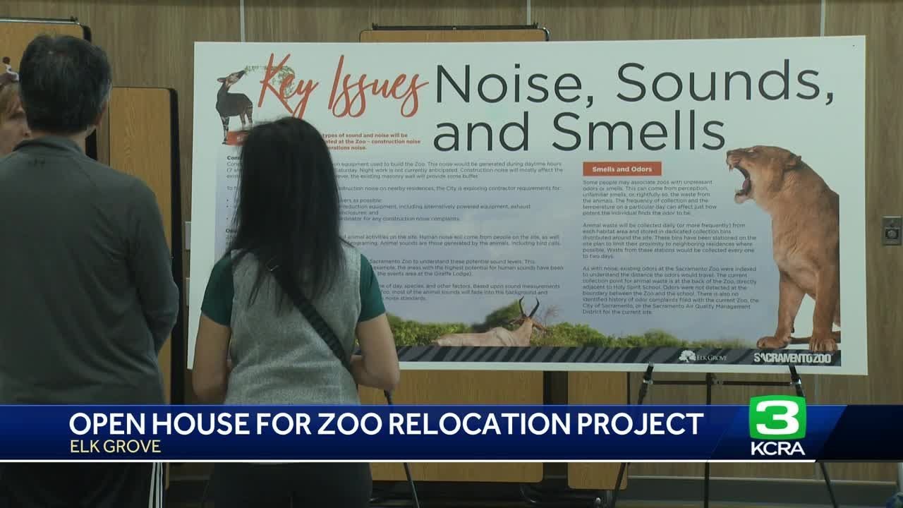 Open house for Sacramento Zoo relocation project - YouTube