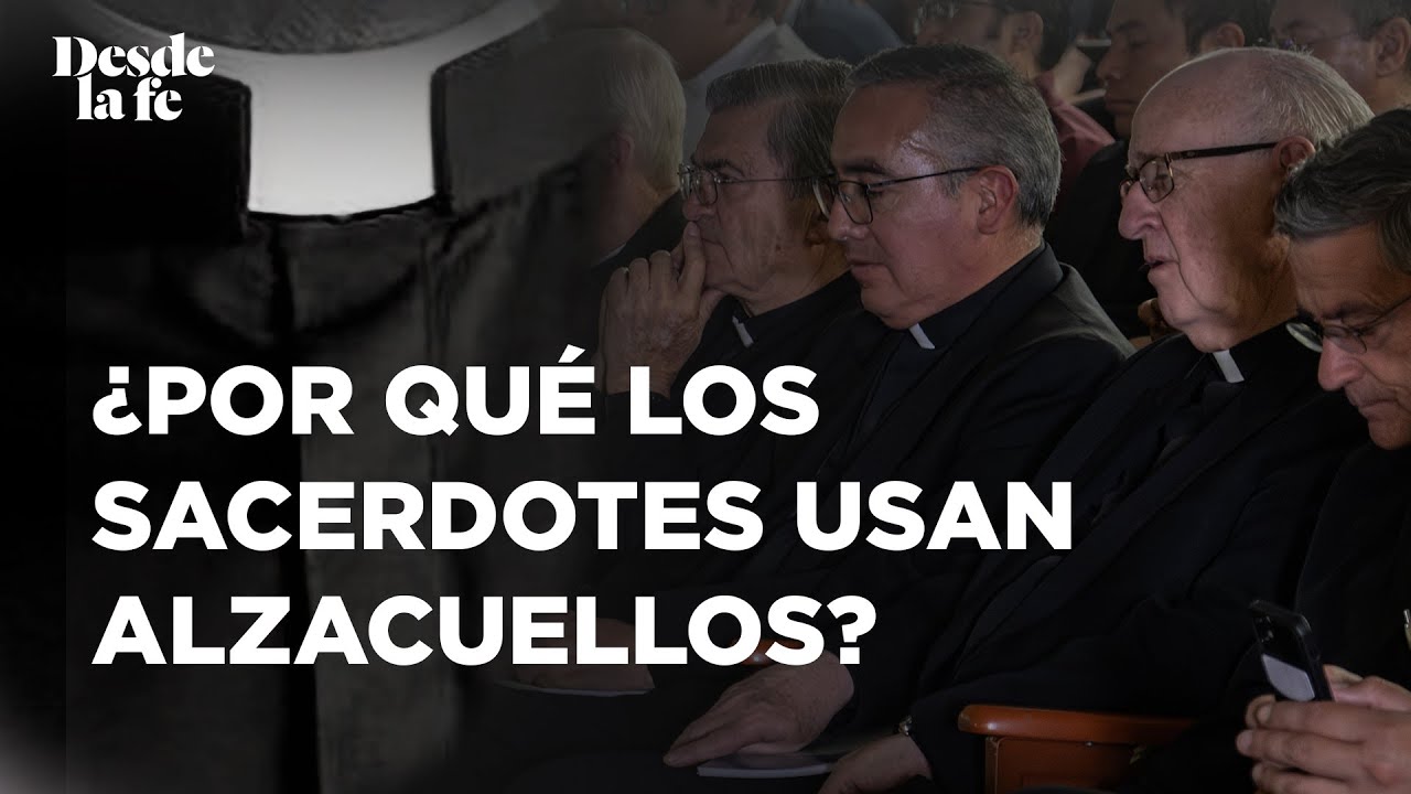 ¿Qué significa el alzacuello de los sacerdotes? - YouTube