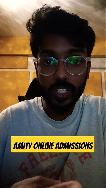 Amity Online Admissions: Don't Miss Out! #amityonline #education - YouTube