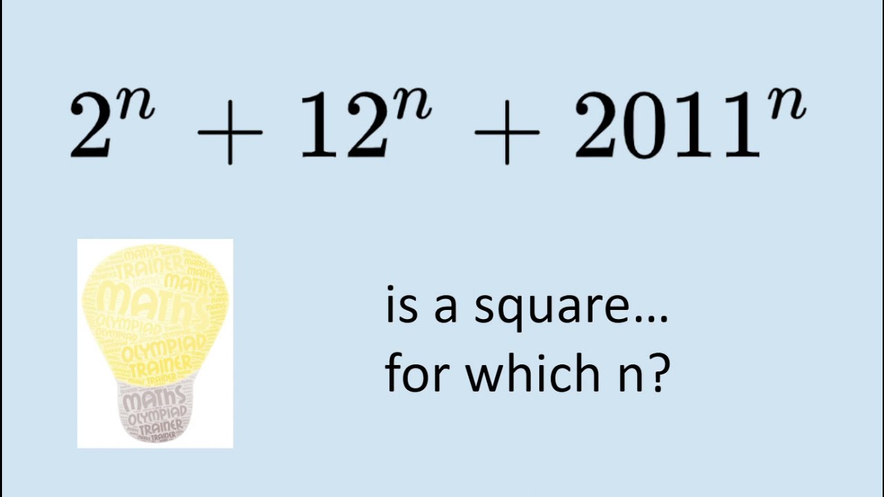 Beautiful Number Theory Problem | USAJMO Q1 2011 - YouTube