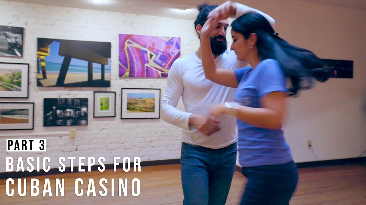 BASIC STEPS FOR CASINO pt 3 // "Cuban Salsa" - YouTube