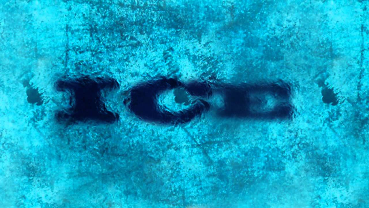 Cool Icy Text Effect - YouTube