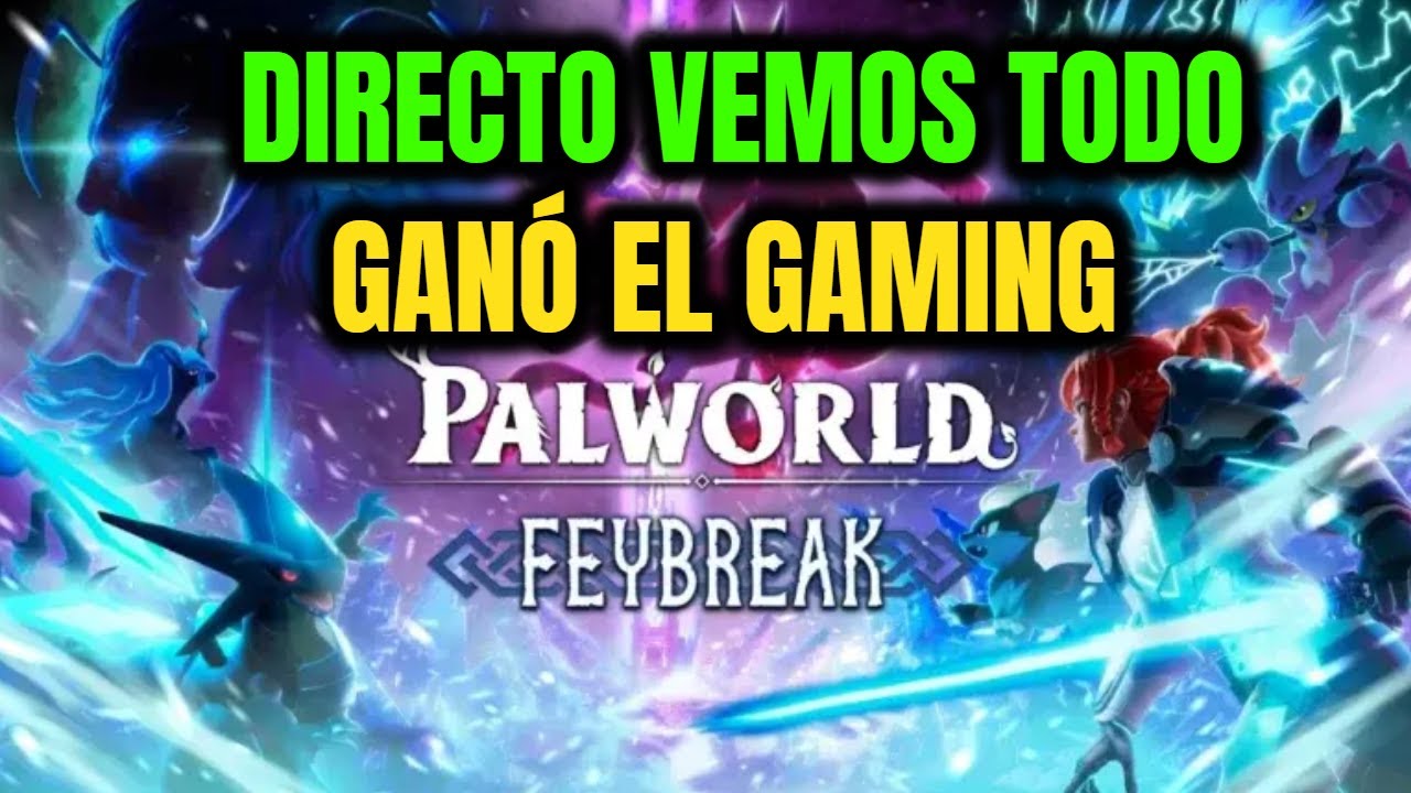 DIRECTO PALWORLD NUEVA ACTUALIZACION CROSSPLAY UPDATE YA DISPONIBLE PS5 ...