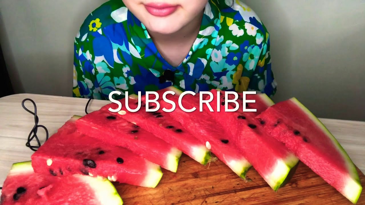 ASMR **WATERMELON** - YouTube
