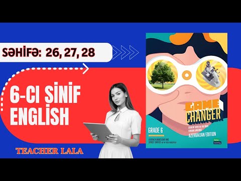YENİ 6-cı Sinif  İngilis Dili səh. 26, 27, 28   // #englishlanguage  #raufmirzeyev