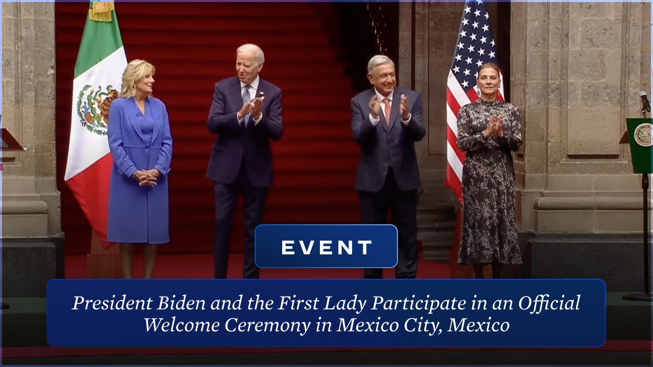 President Biden and the First Lady Participate in an Official Welcome ...