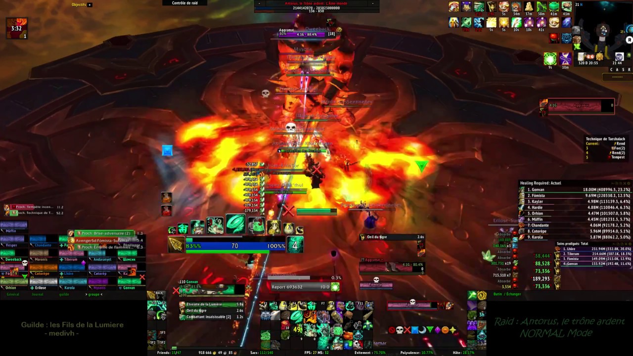 Antorus, Aggramar NM 07/02/2018 - YouTube