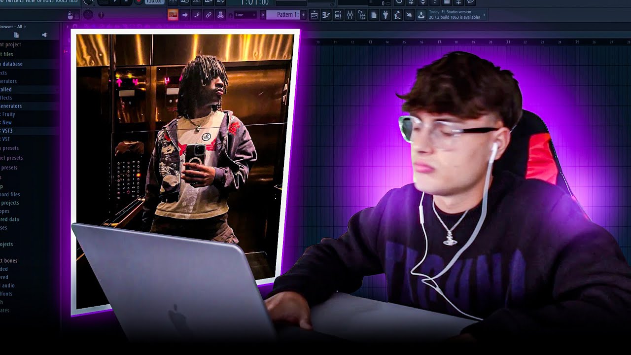 finishing a fire SONG with Vanni - YouTube