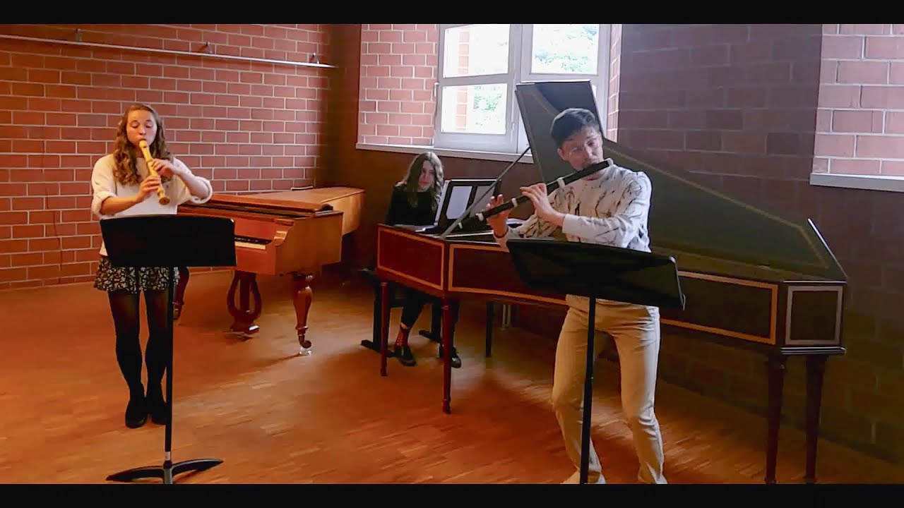 Johann Joachim Quantz Trio Sonata C major QV 2:Anh.3 - YouTube