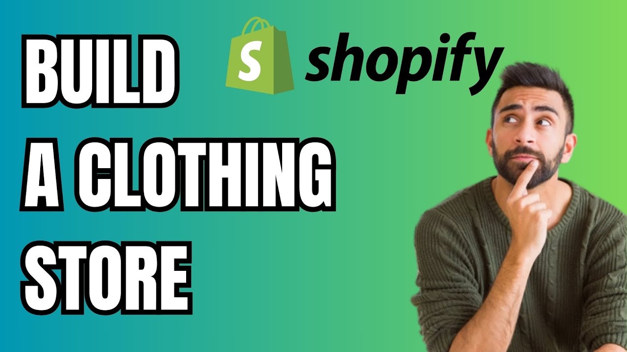 How to Build a Clothing Store with Shopify STARTER PLAN - YouTube
