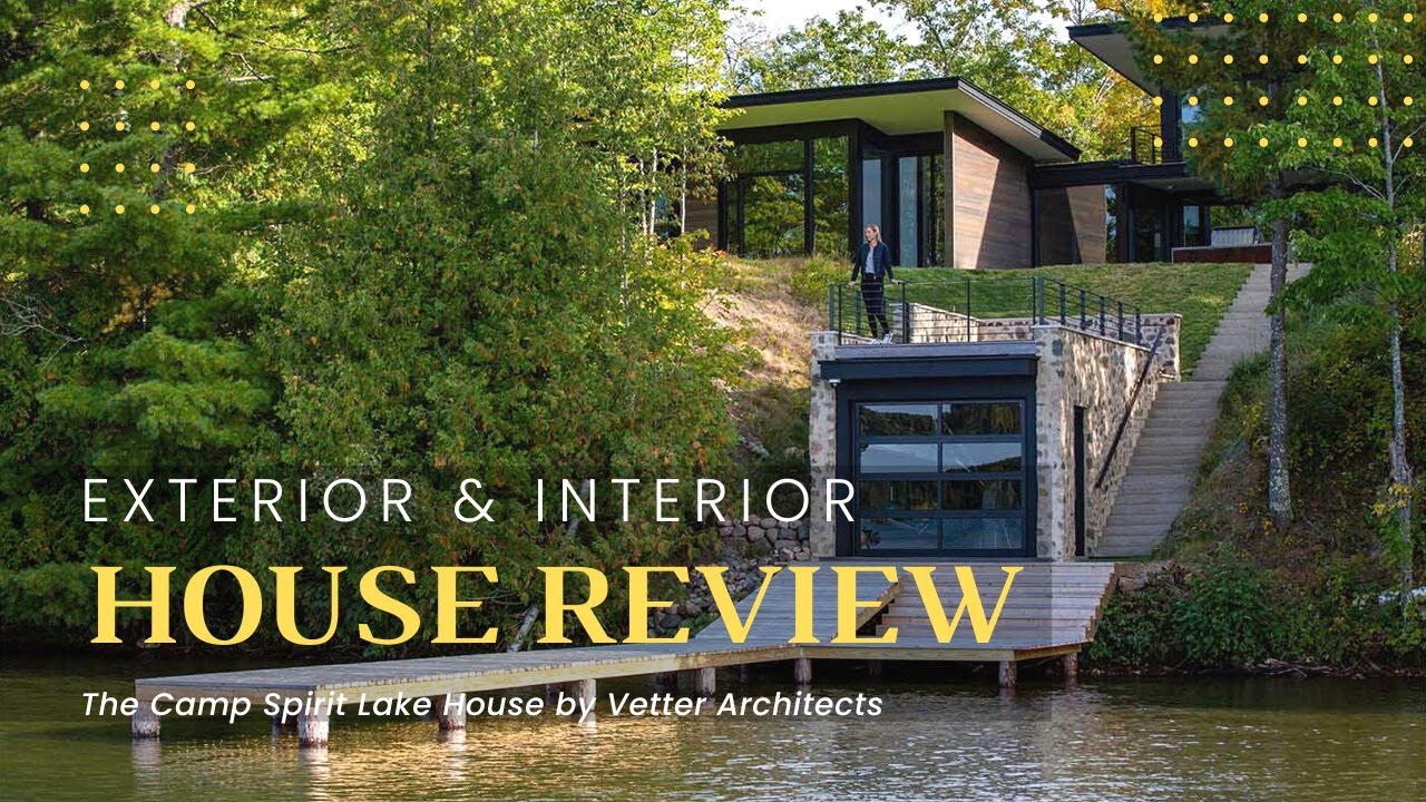Lakeside House, Modern Design with Natural Setting - YouTube