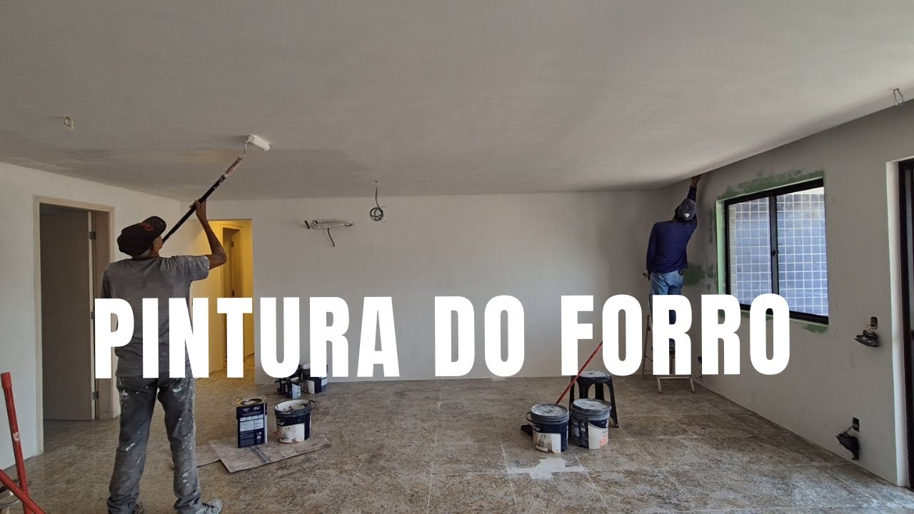 Como pintar forro - YouTube