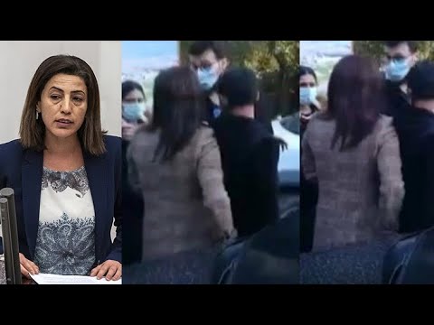 Milletvekili, polis fark etmeden, şüphelinin cep telefonunu cebine attı.