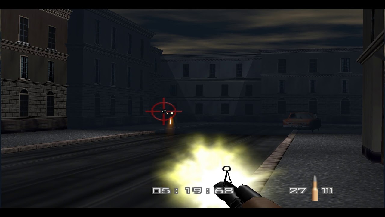 GoldenEye 007 - Secret Agent Walkthrough - Part 12: Streets - YouTube
