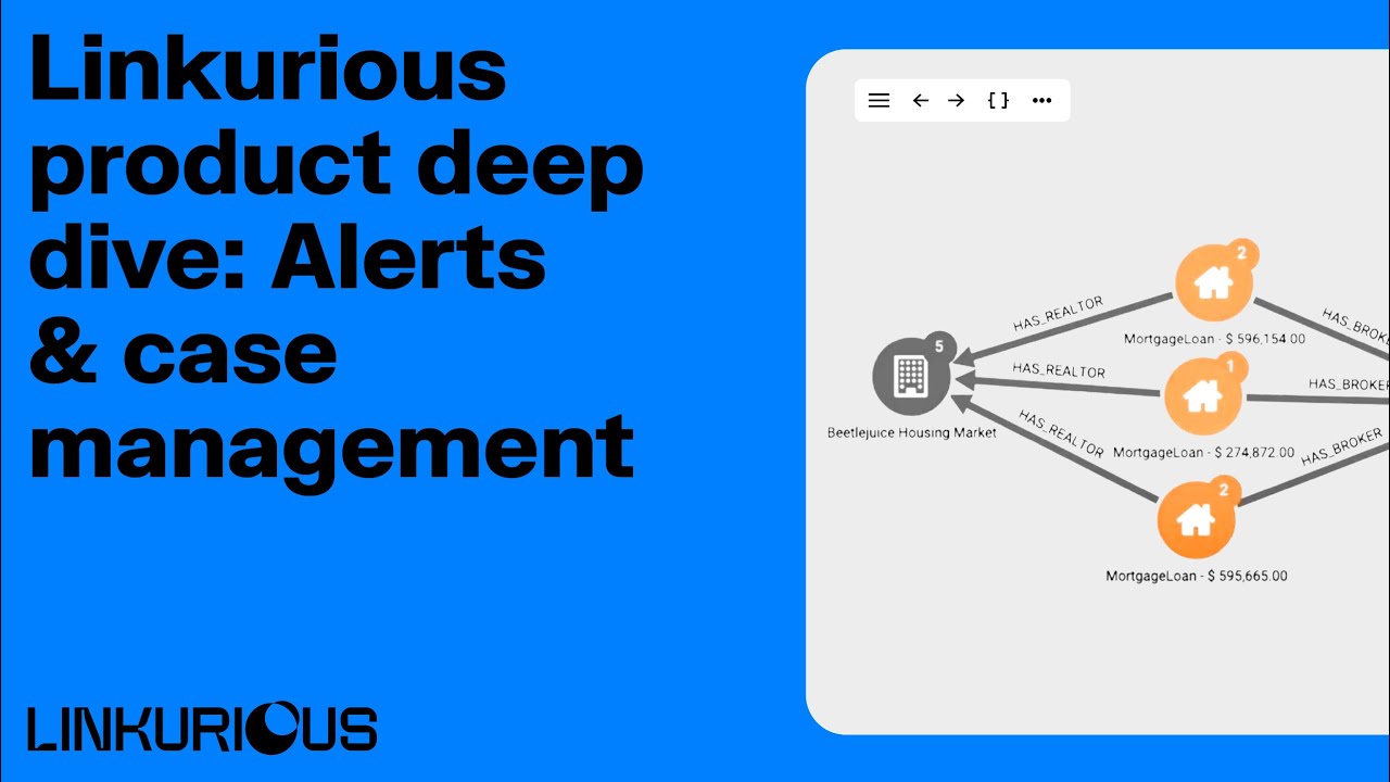 Linkurious product deep dive: Alerts & case management - YouTube