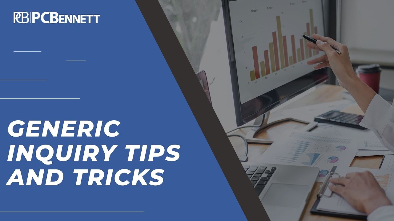 Acumatica's Generic Inquiry Tips and Tricks - YouTube