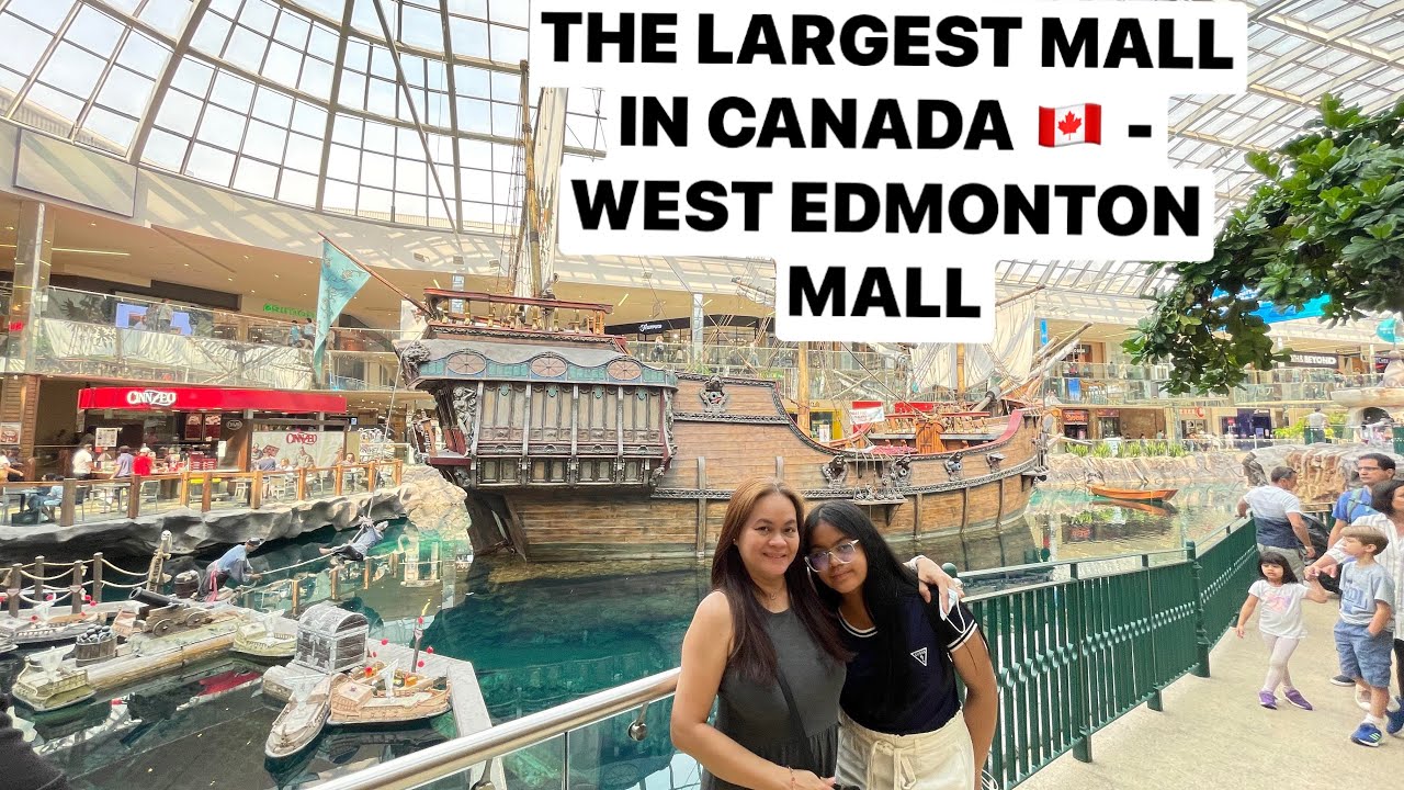Why Is It the Largest Mall In Canada? WEST EDMONTON MALL Alberta Canada ...