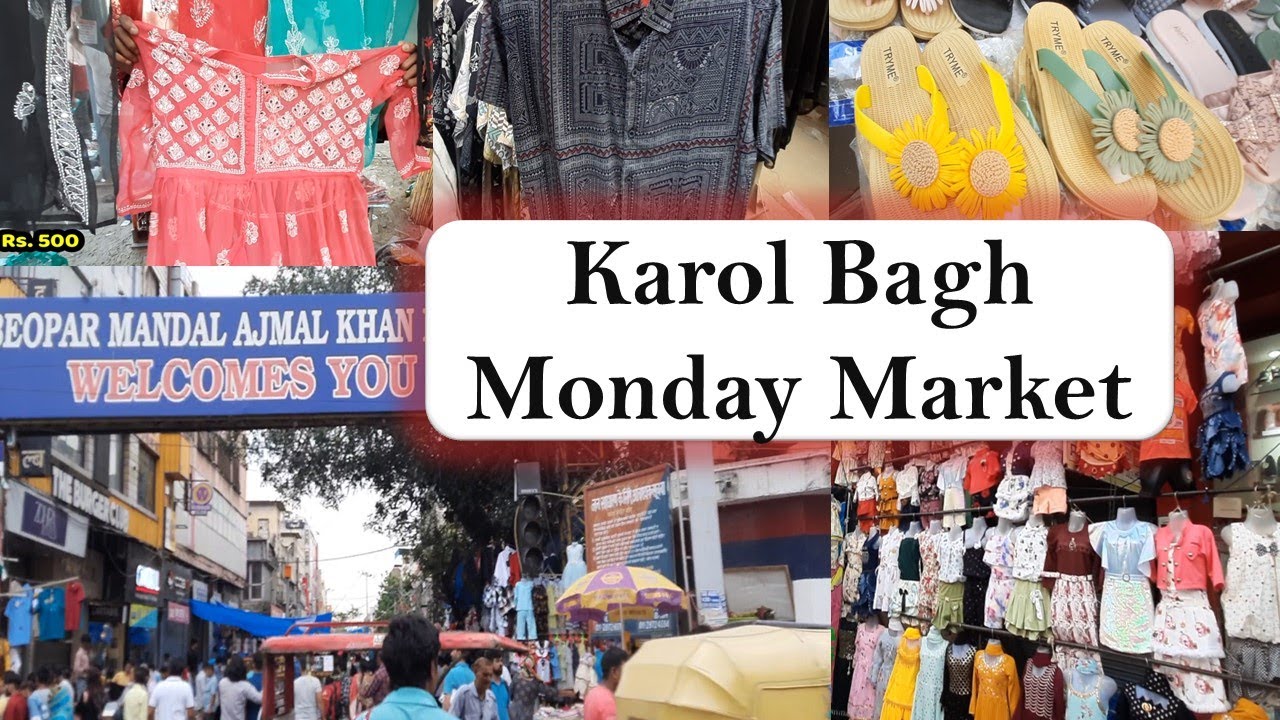 Karol Bagh Monday Patri Market Starts @Rs.50 - YouTube