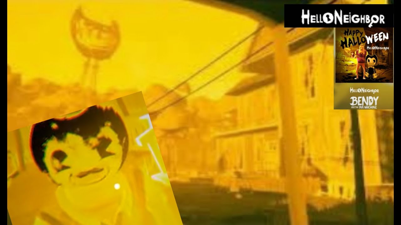 323-Hello Neighbor Beta Bendy and the ink machine crossover full ...