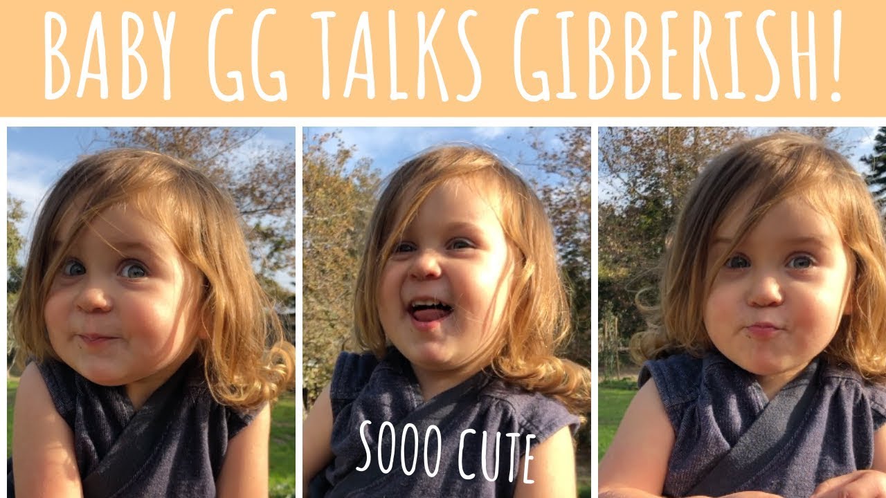 Cute Baby GG Talks GIBBERISH YouTube cute-baby-gg-talks-gibberish-youtube