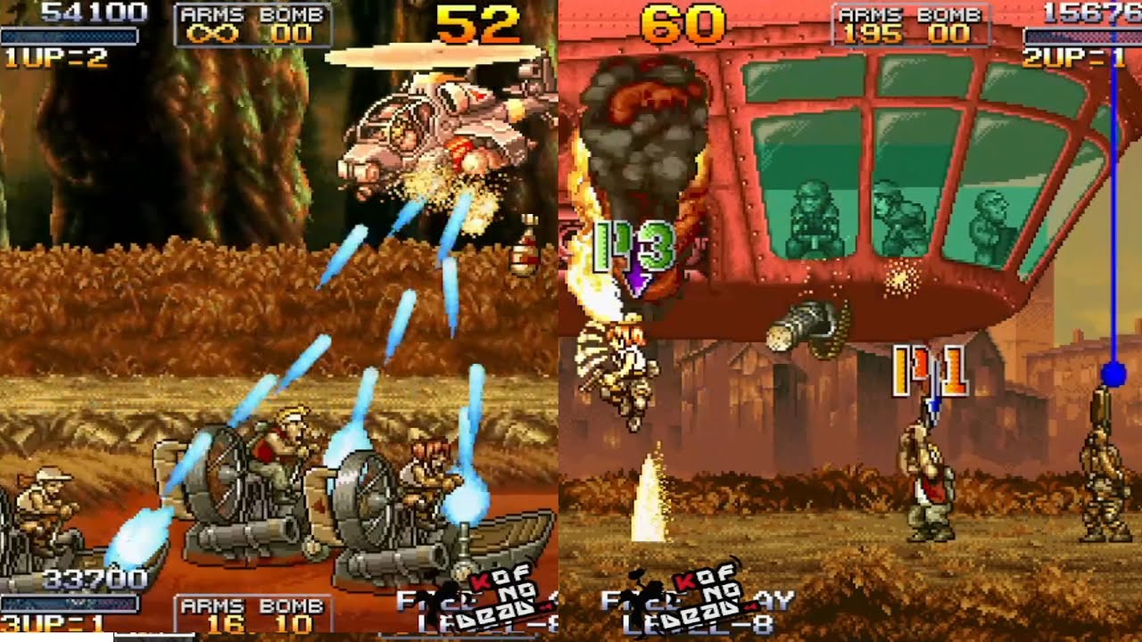 Metal Slug 4 Deluxe GX 3 players online Metal Slug SB Fanthology - YouTube
