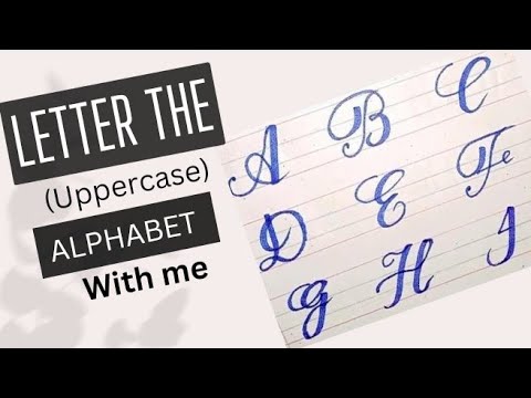 "Mastering the Art of Alphabets Calligraphy: Tips and Techniques| A to ...