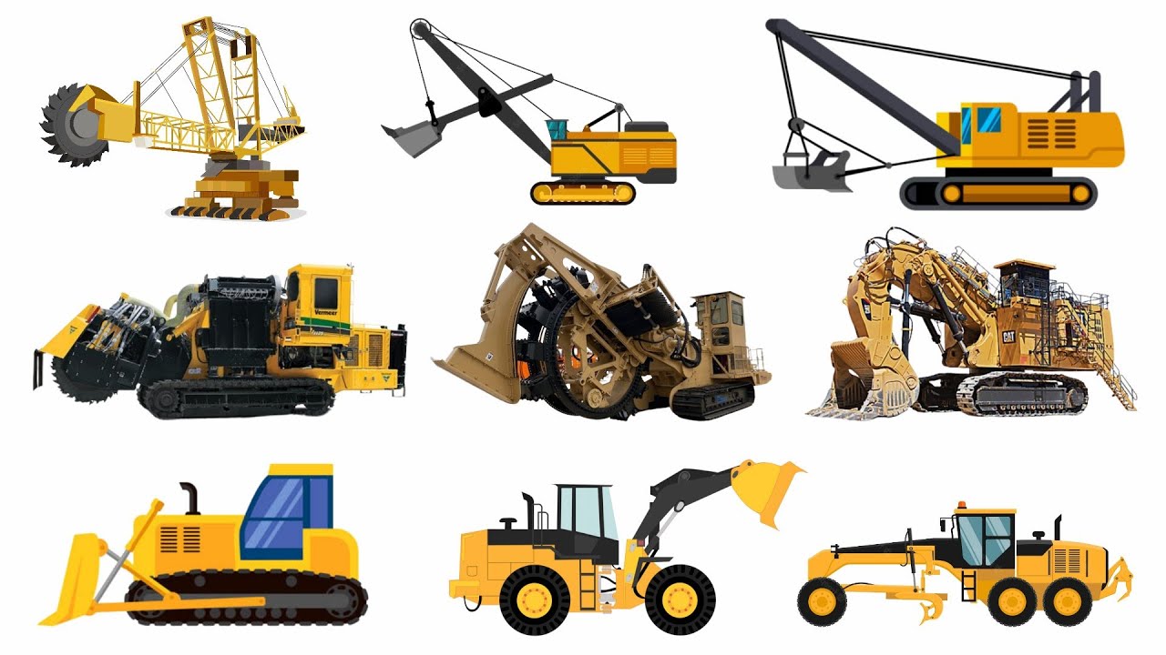 Macam macam alat berat pertambangan: dragline excavator power shovel ...