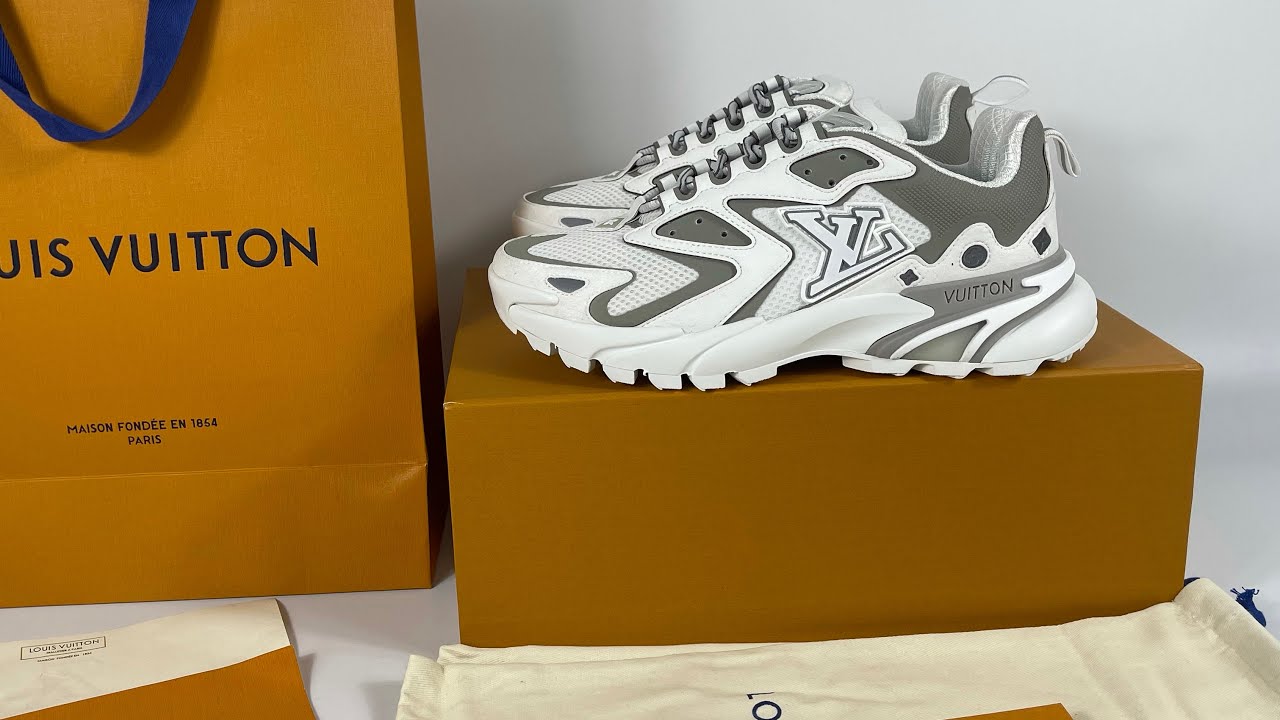 Louis Vuitton Runner Tatic White Lv Sneaker 1A9TUZ Shoes Unboxing - YouTube