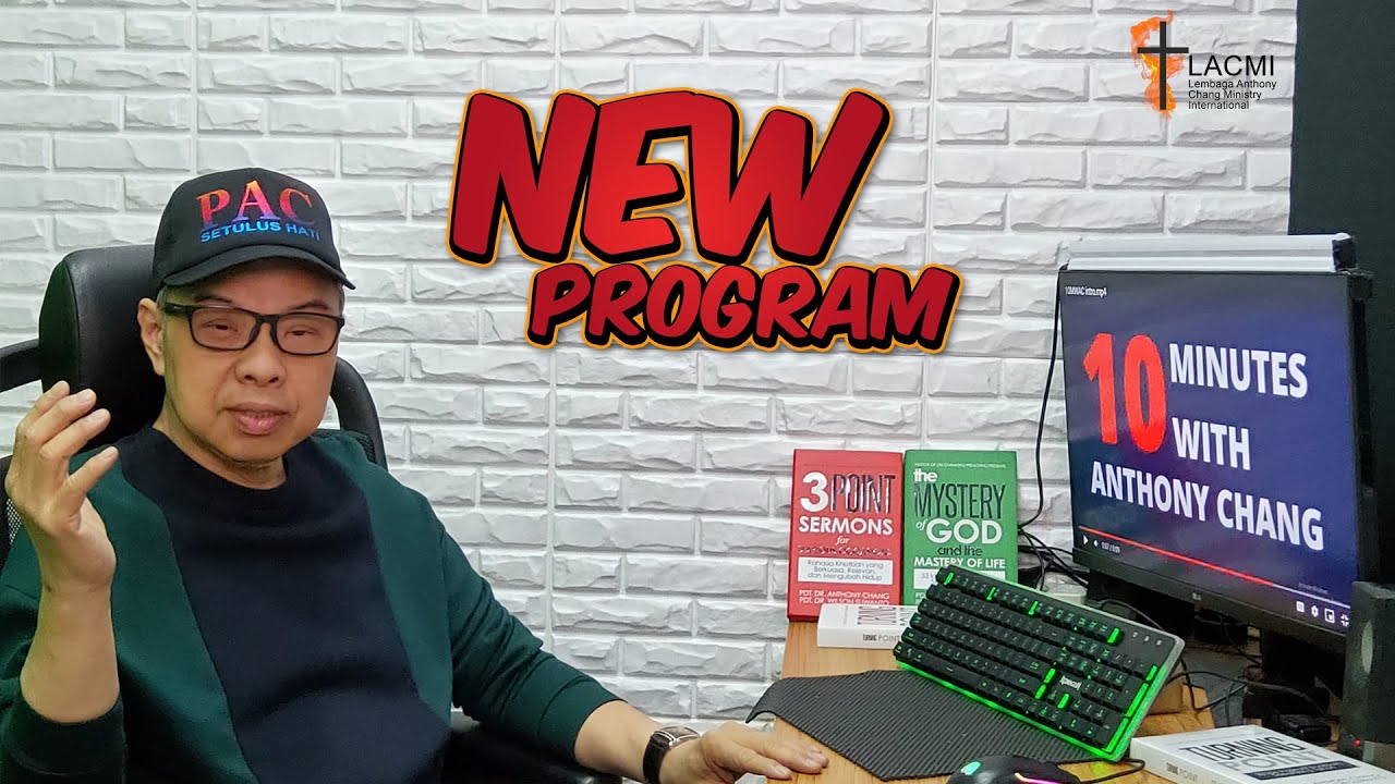 New Program: 10 MINUTES WITH ANTHONY CHANG - YouTube