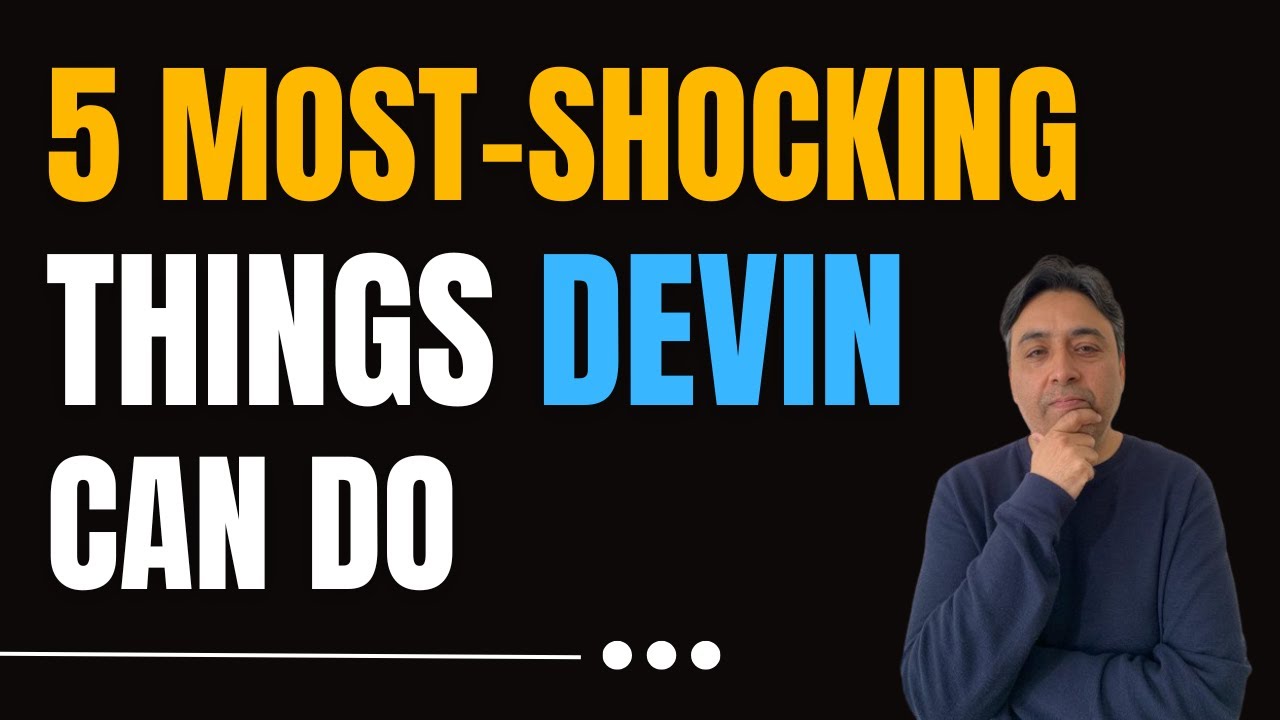 5 Most-Shocking Things Devin Can Do - YouTube