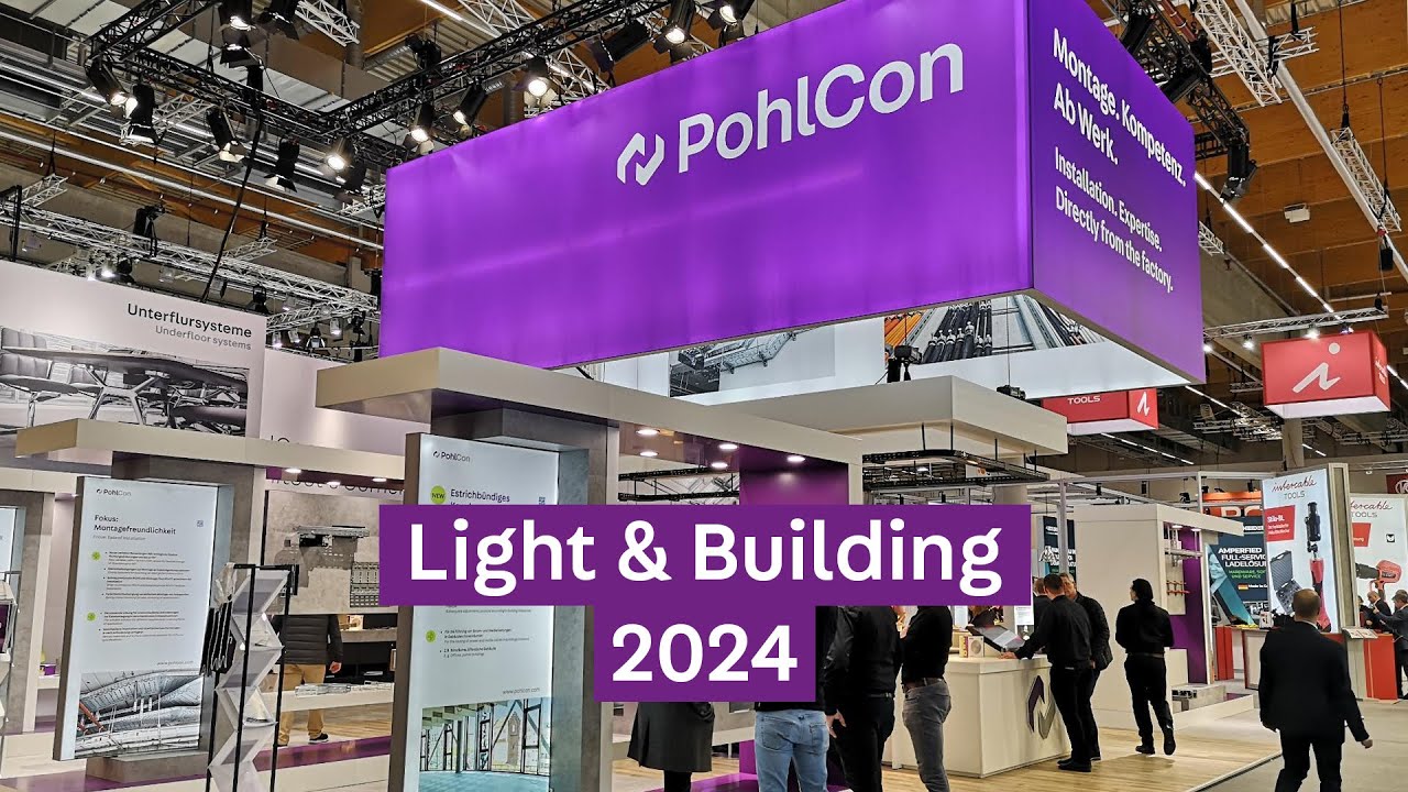 PohlCon auf der Light+Building 2024 - YouTube