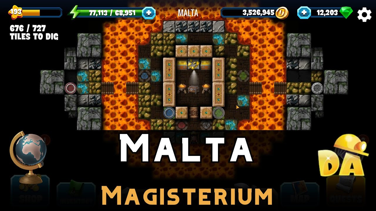 Malta | Magisterium #2 | Diggy's Adventure - YouTube