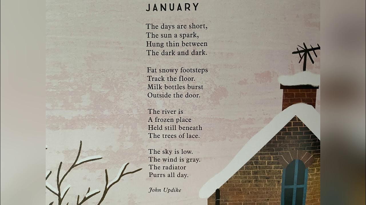 January by John Updike - YouTube