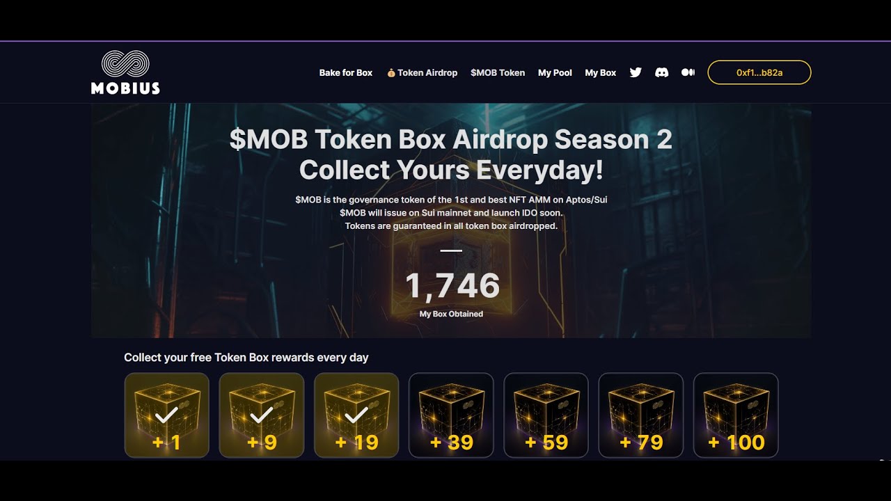 Mobius Market Token Box Airdrop Paano Makuha - Full Tutorial Tagalog ...