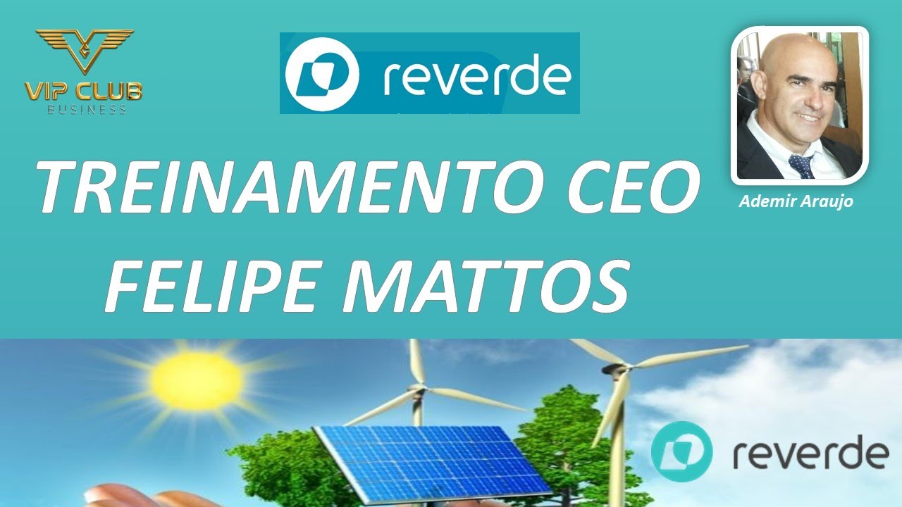 Reverde Treinamento CEO Felipe Mattos. - YouTube