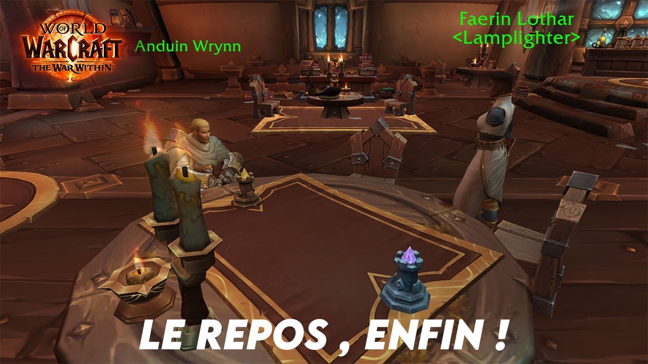 WORLD OF WARCRAFT : LE REPOS ENFIN ! (quêtes secondaire Anduin et ...
