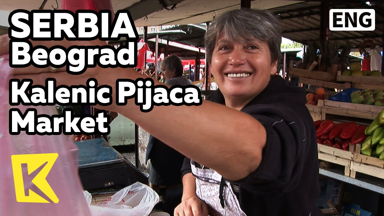 【K】Serbia Travel-Beograd[세르비아 여행-베오그라드]깔레니치 시장 상인들/Kalenic Pijaca ...