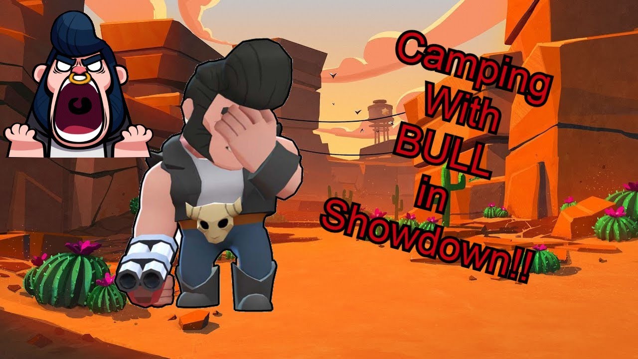 Camping with Bull in Showdown... - YouTube