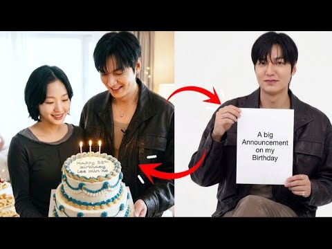 HAPPY BIRTHDAY LEE MIN HO (WEDDING ANNOUNCEMENT) 