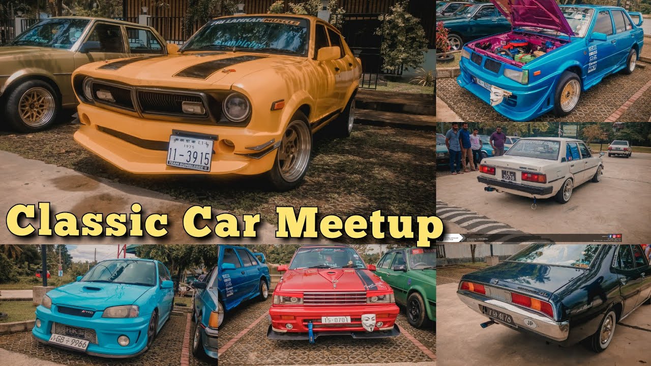 Classic Car Club Meetup & Classic Car Parade - YouTube