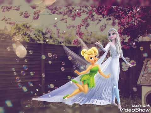 Tinker Bell And Elsa Confio - YouTube