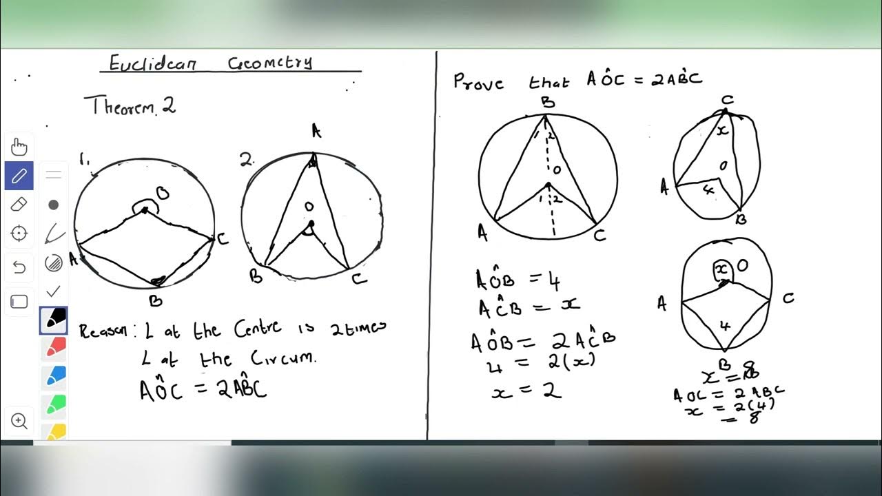 Euclidean Geometry theorem 2 - YouTube
