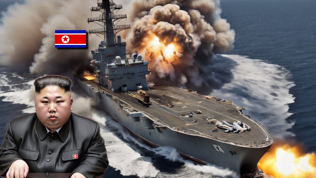 Just happened! A Russian aircraft carrier carrying 70 fighter jets from ...