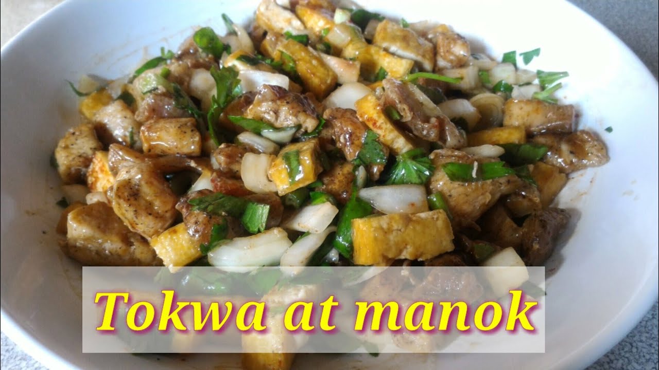 Tokwa at manok recipe - YouTube